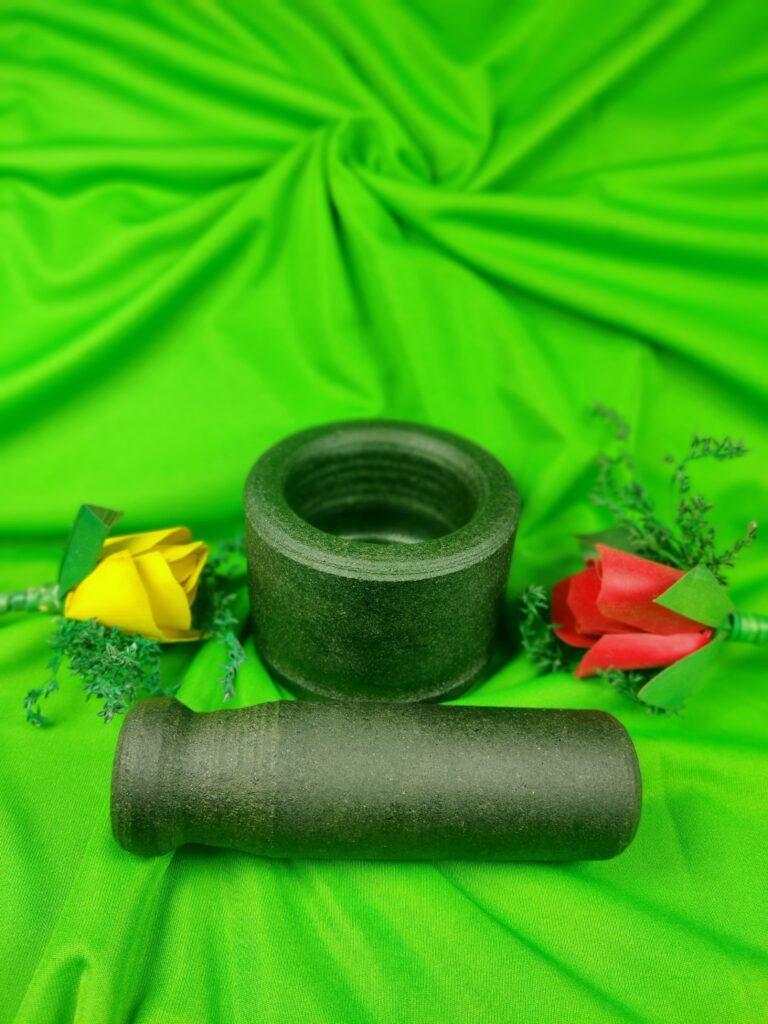 Stone Khalbatta/Mortar and Pestle - SAIVIDISHA SEEDS
